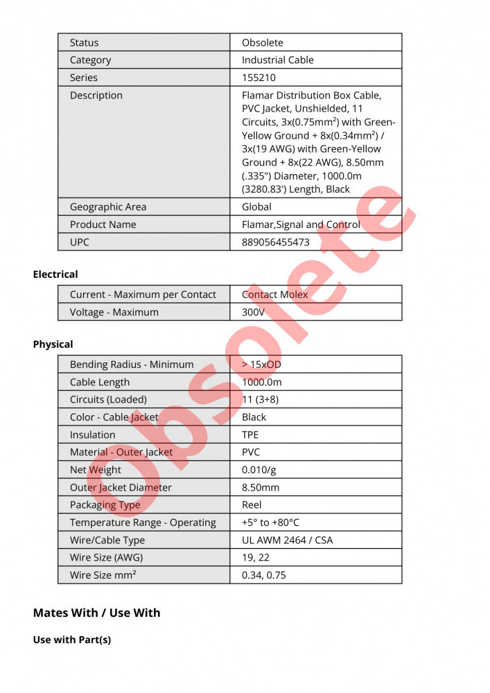 Molex 1552109015 documentation page 2