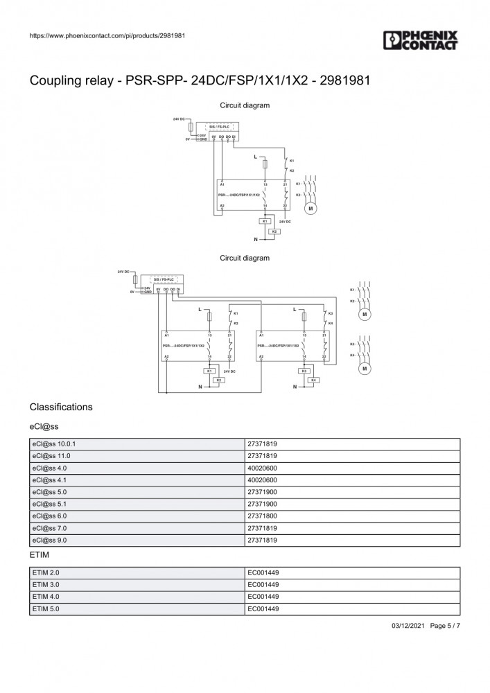 Phoenix Contact 2981981 technical document page 5