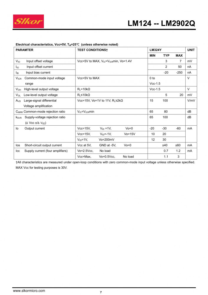 LM224D datasheet page 7