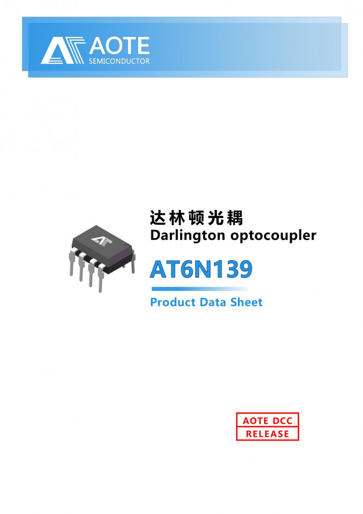AT6N139 datasheet page 1