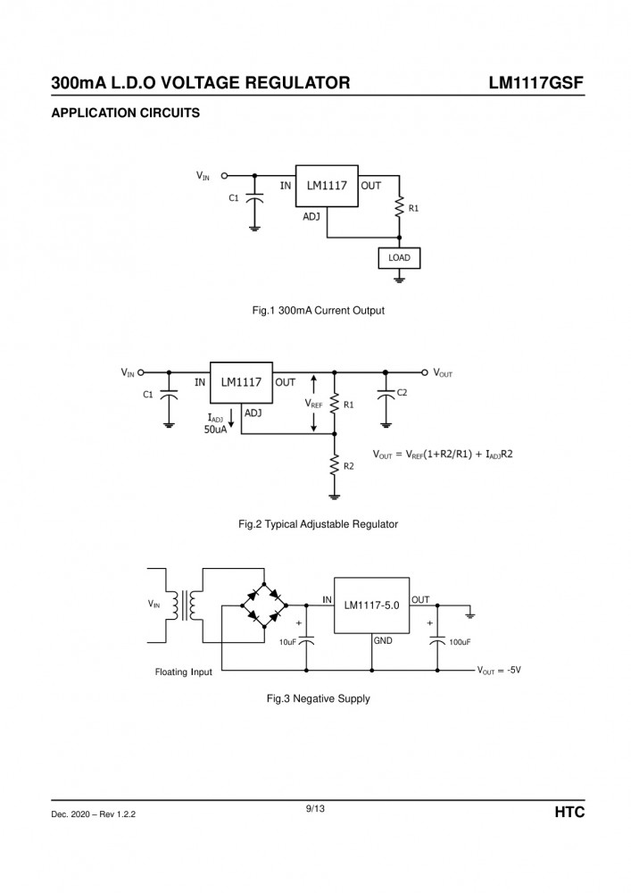 LM1117GSF-ADJ datasheet page 9