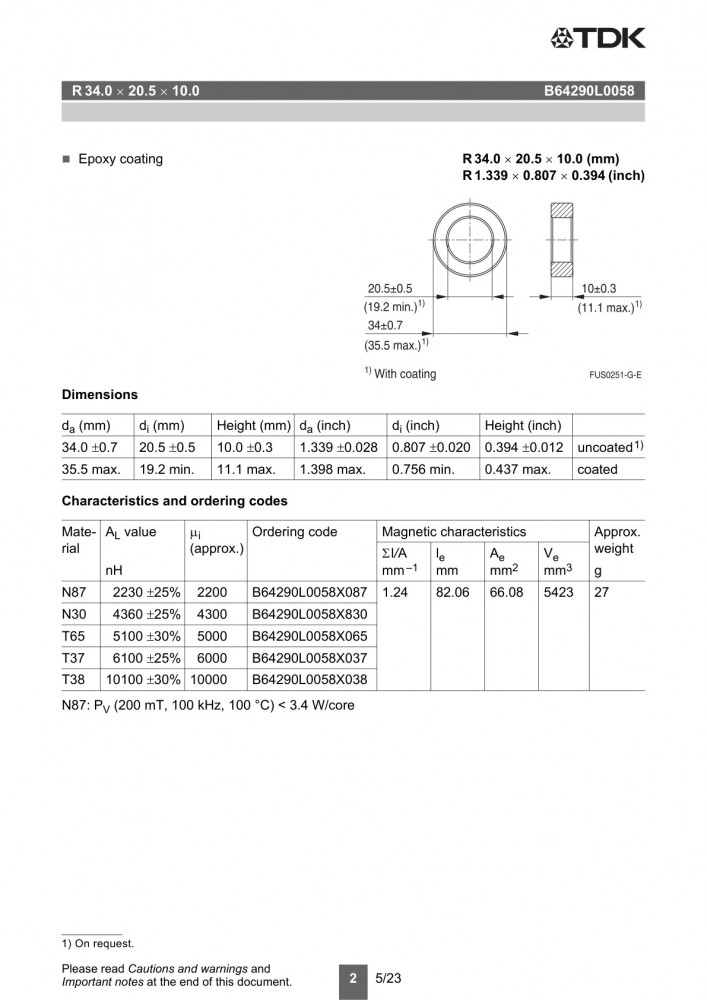 B64290L0058 technical document, page 2