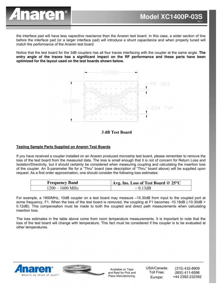 XC1400P-03S datasheet page 9