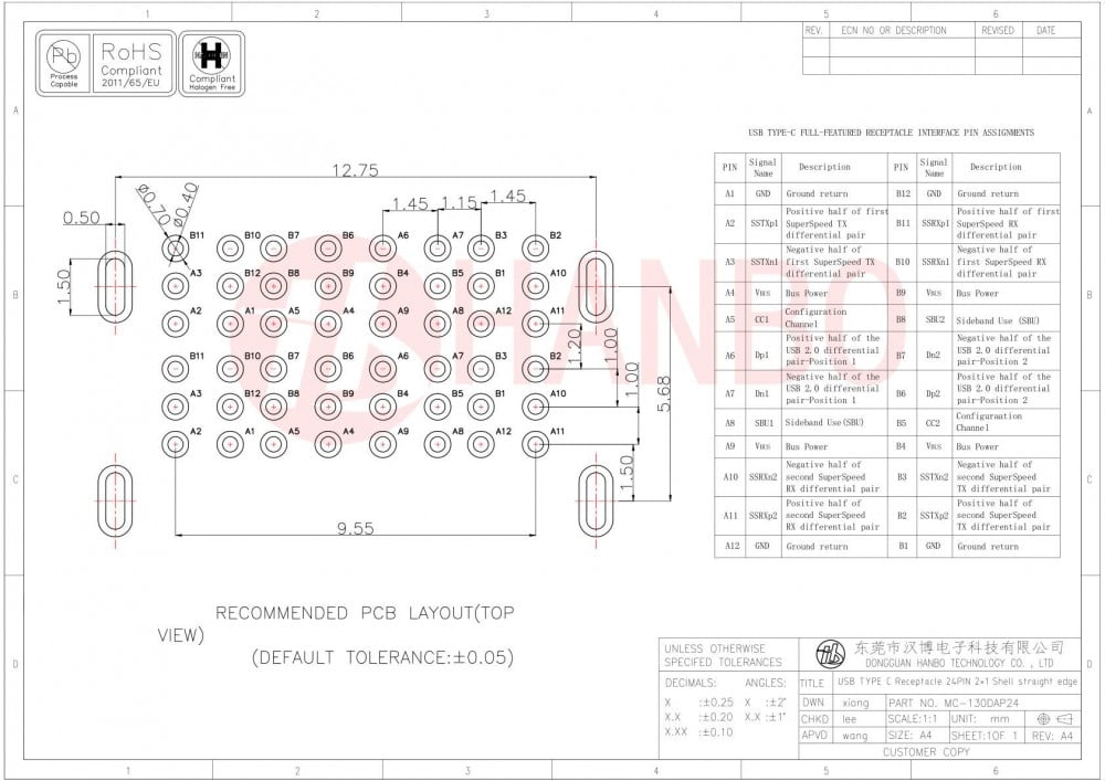 MC-130DAP24 technical drawing page 5