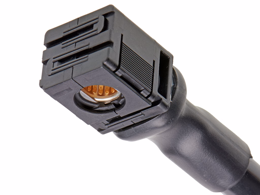 SW1-to-Pigtail Off-the-Shelf (OTS) Cable Assembly, 11.00mm Diameter, Female, 1000.00mm Length, 4/0 AWG, Black for sale