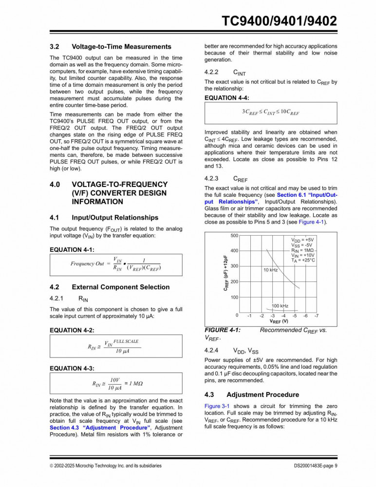 TC9402 datasheet page 9
