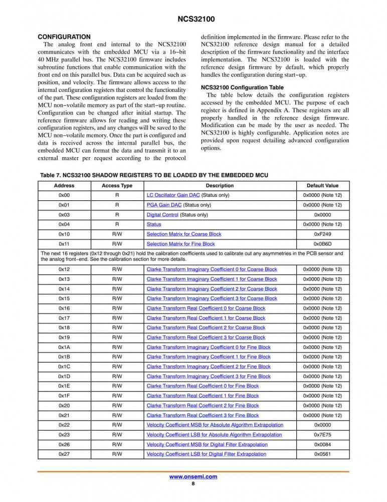 NCS32100 datasheet page 8