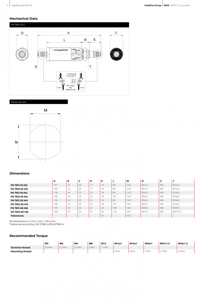FN7612-16-M4 datasheet page 3