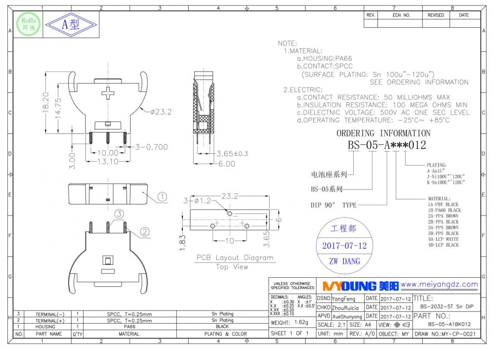 BS-05-A1BK012 technical document