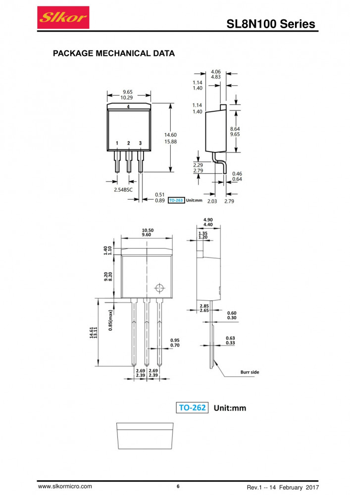 SL8N100F datasheet page 6