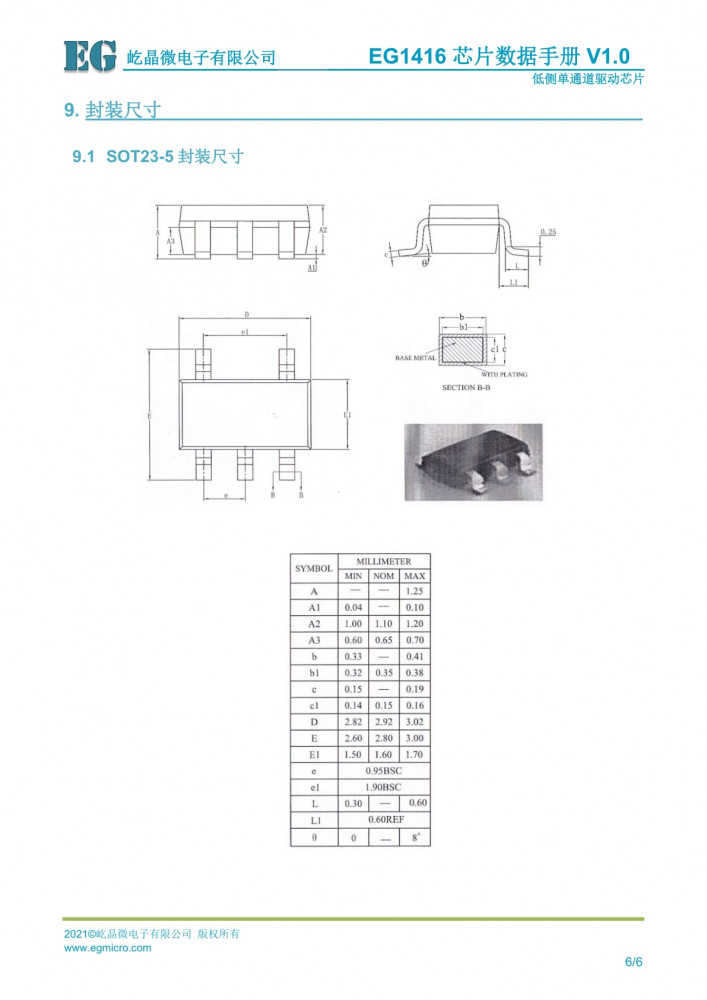 EG1416 datasheet page 9