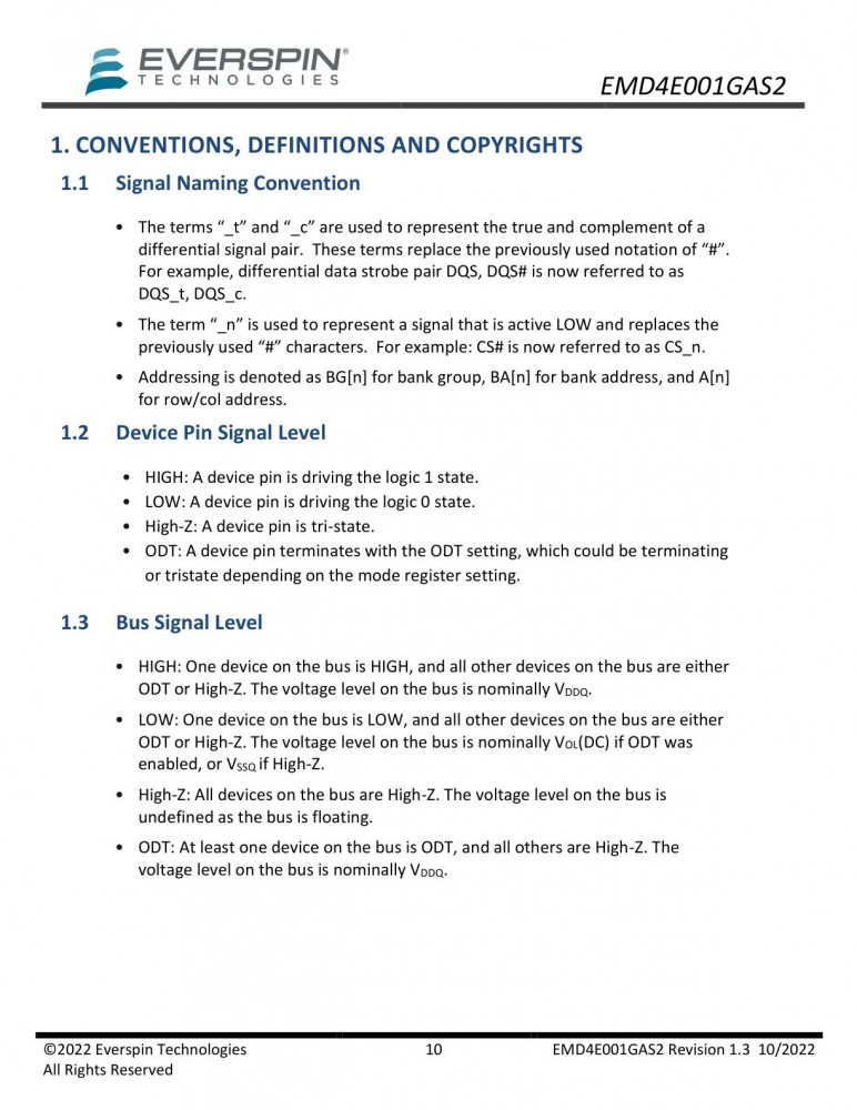 EMD4E001G16G2-150CAS2 datasheet page 10