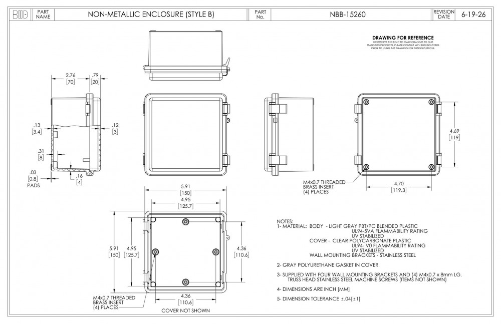 NBB-15260 technical drawing image