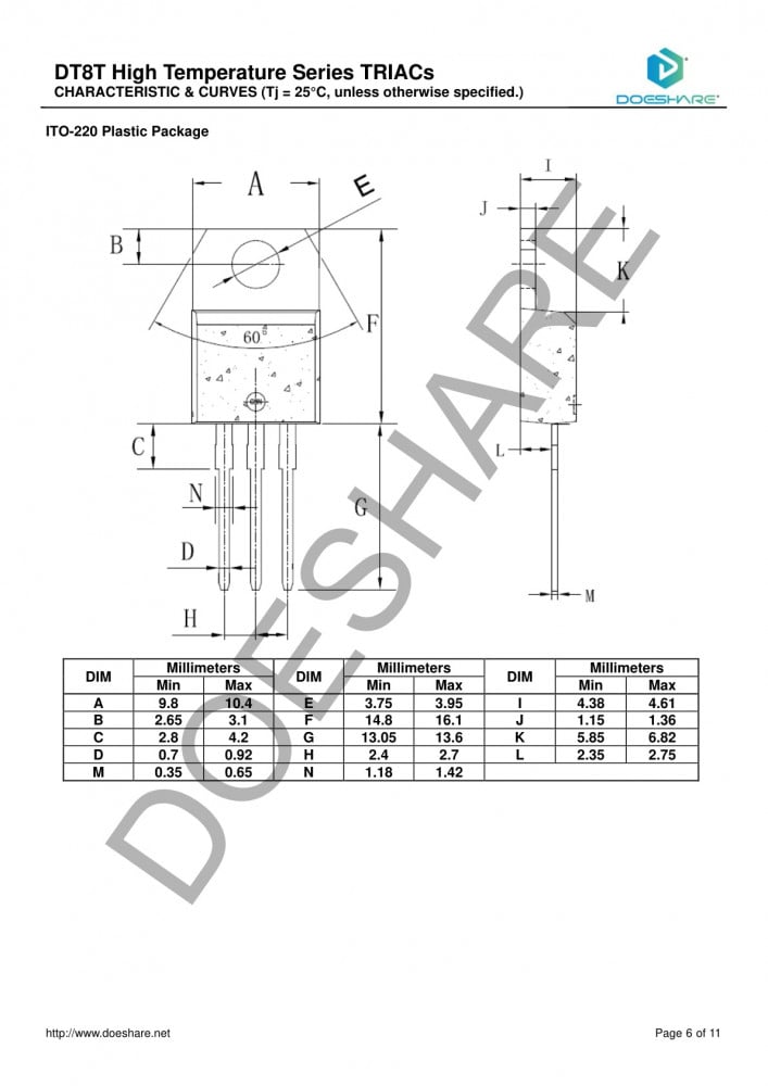 DT8T35N-BH datasheet page 6