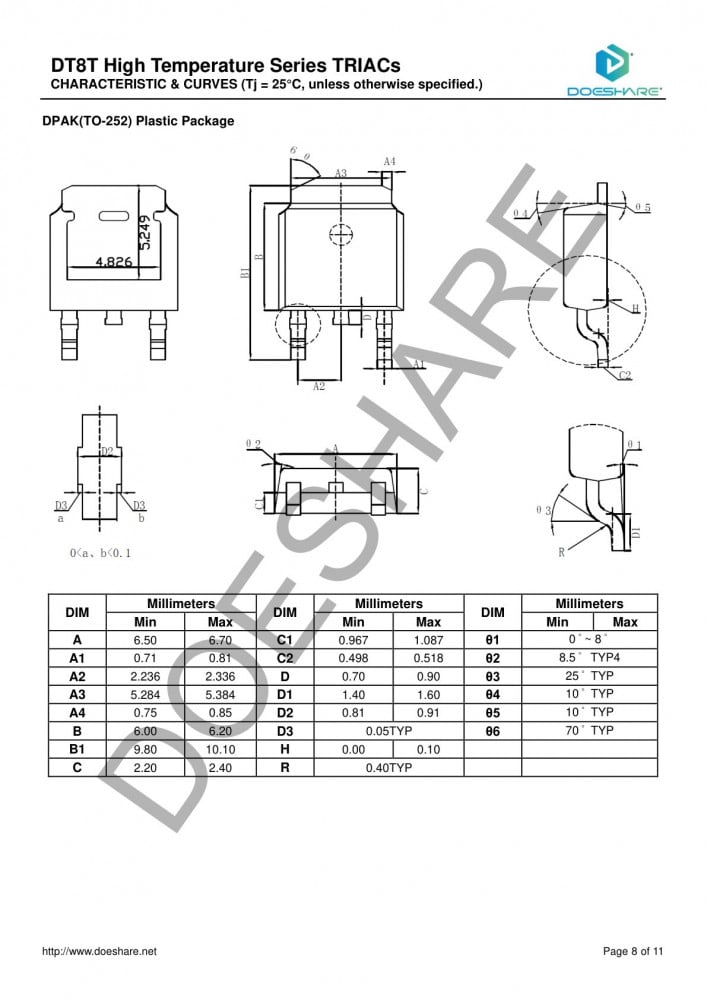 DT8T35N-BH datasheet page 8