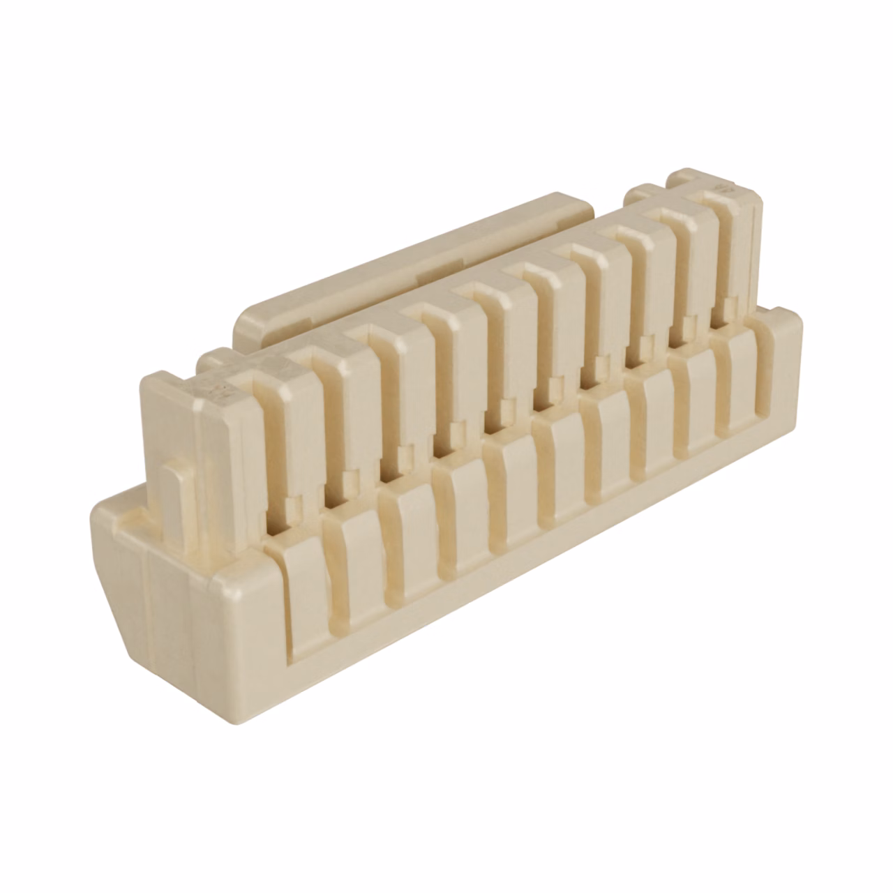 1.50mm Pitch, Micro-Lock Plus Receptacle Crimp Housing, Single Row, Positive Lock, 10 Circuits, Natural for sale