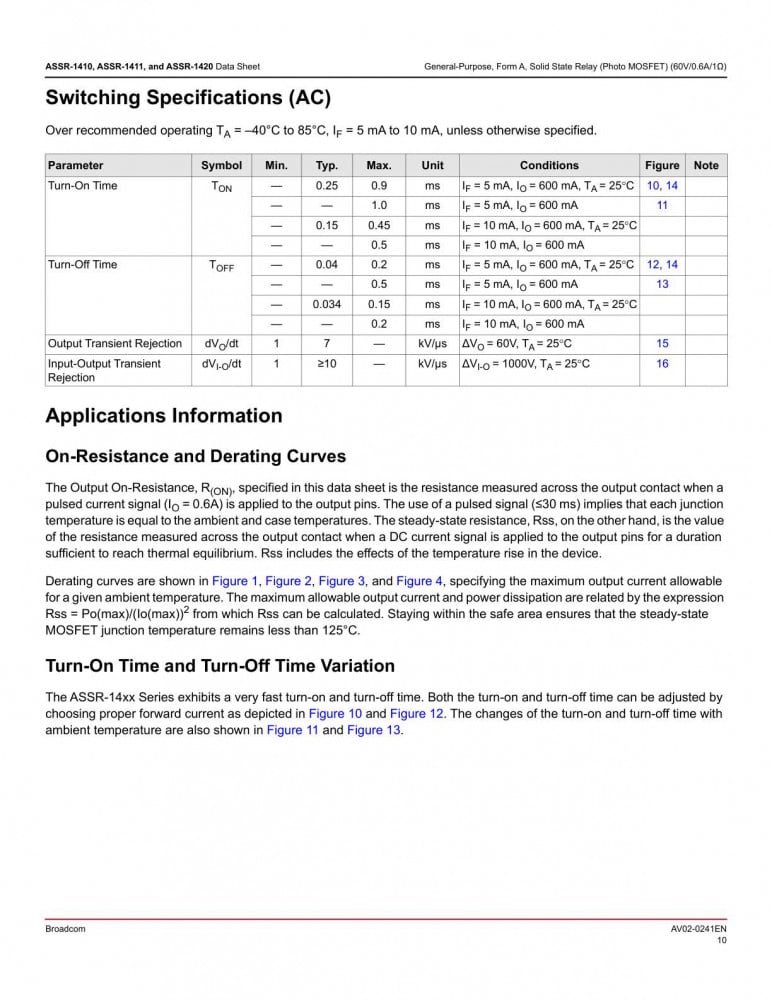 ASSR-1411 datasheet page 10