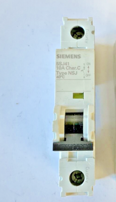 SIEMENS 5SJ4110-7HG40 Miniature Circuit Breaker for sale