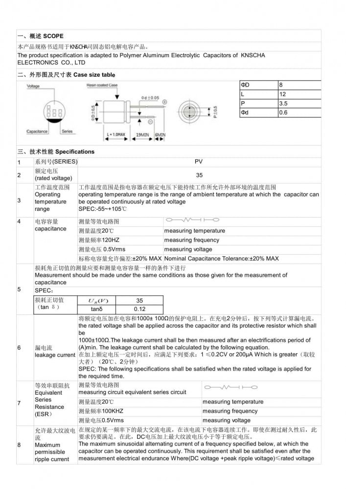118EC233 specification page 3