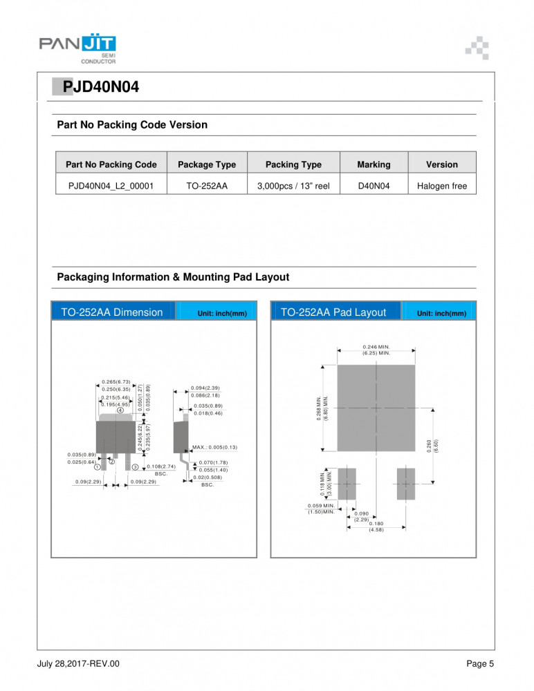 PJD40N04 datasheet page 5