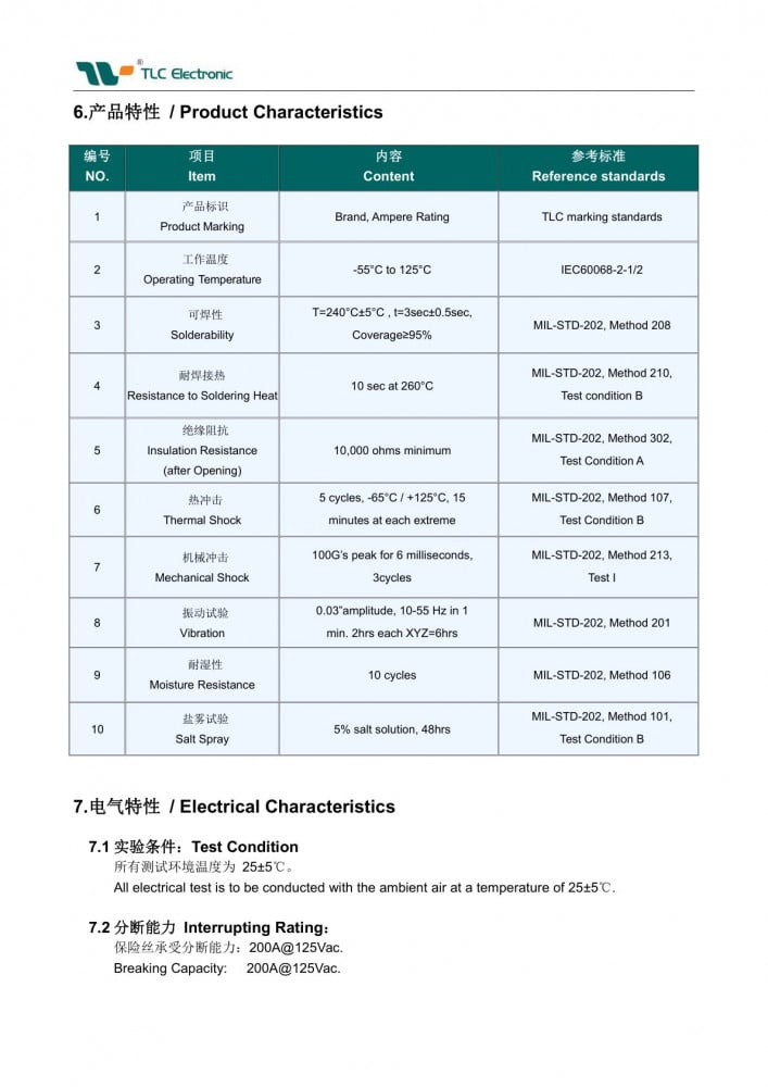 TA10 datasheet page 4