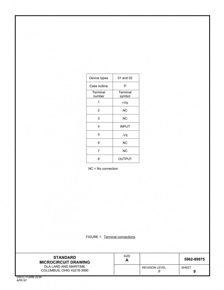 CLC110A/BPA datasheet page 10
