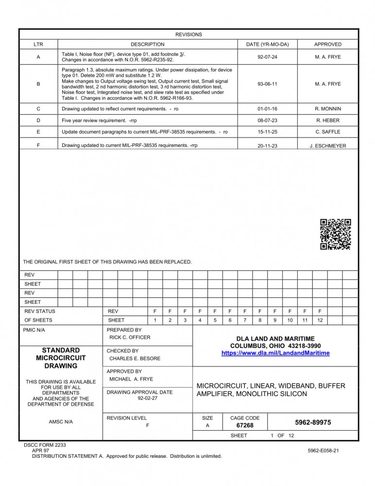 CLC110A/BPA datasheet page 2
