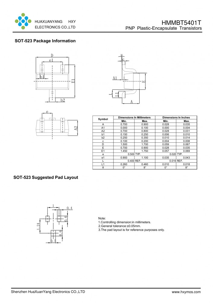 HMMBT5401T datasheet page 4