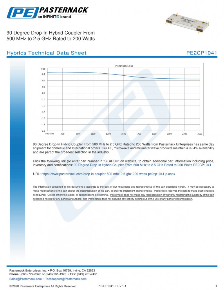 PE2CP1041 datasheet page 4