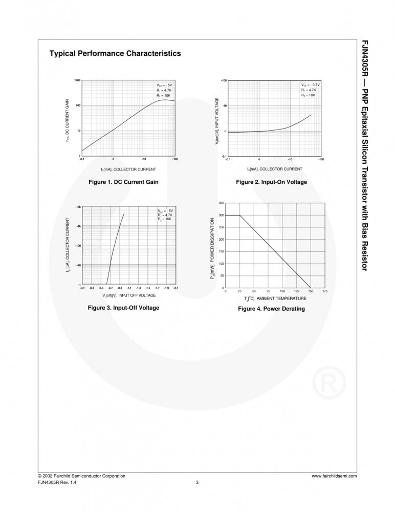 FJN4305RTA datasheet page 3