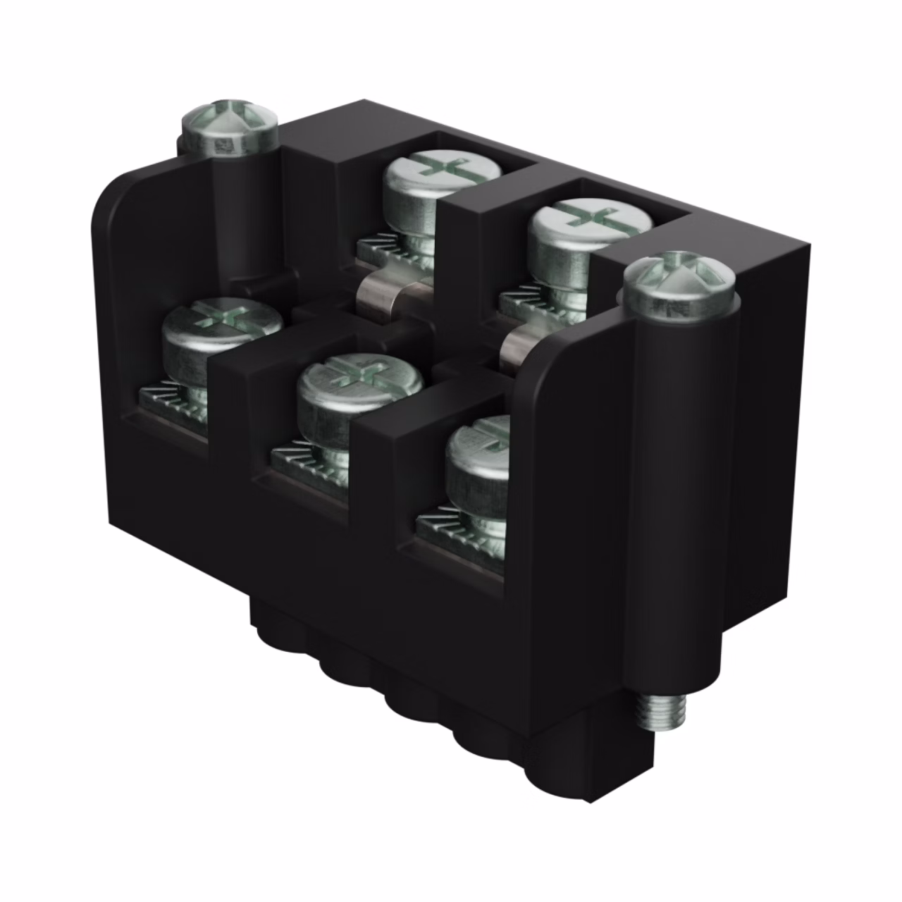 5.08mm Pitch Beau EuroMate Pluggable Terminal Block, Dual Level, 90° Wire Entry, with Retention Screws, 5 Circuits for sale