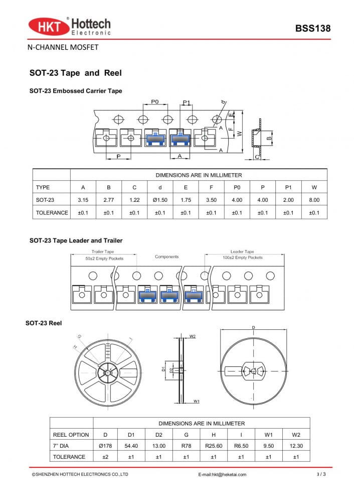 BSS138 datasheet page 3