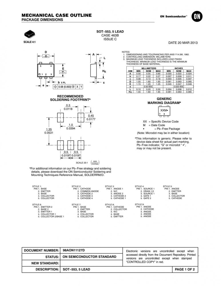 NSTB1002DXV5T1G datasheet page 6