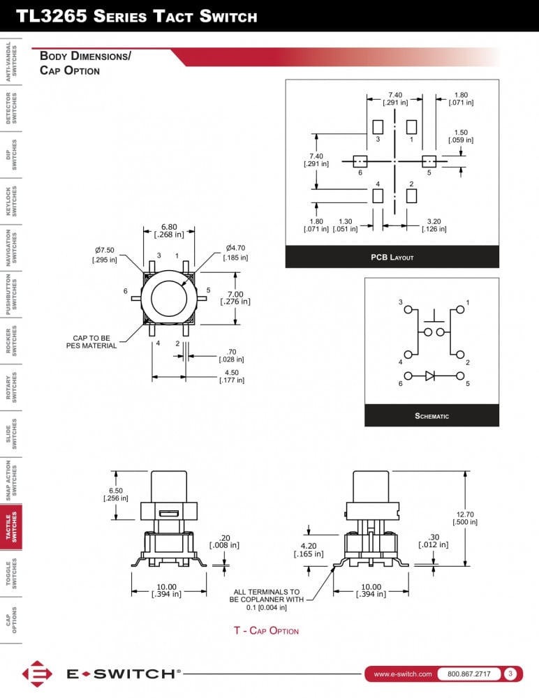 TL3265 technical document page 3