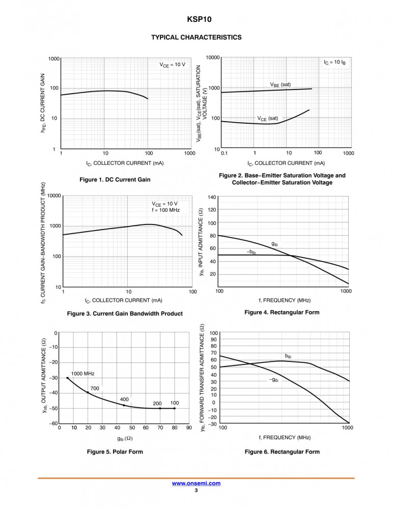 KSP10TA datasheet page 3
