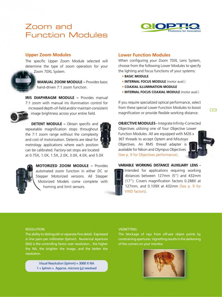 Optem Zoom 70XL document page 3