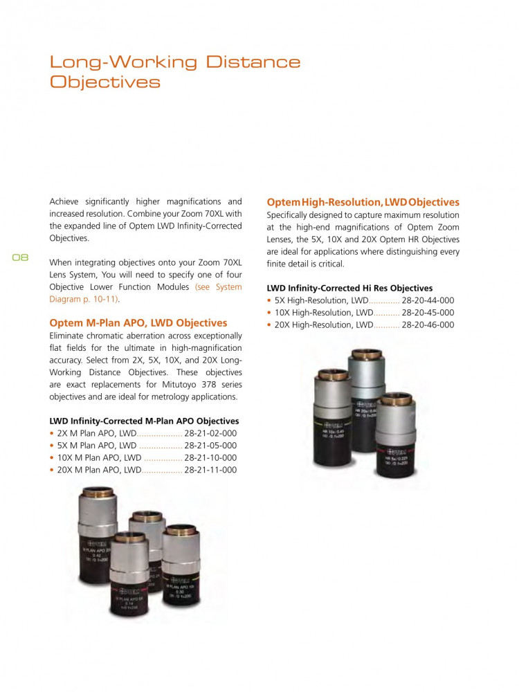 Optem Zoom 70XL document page 8