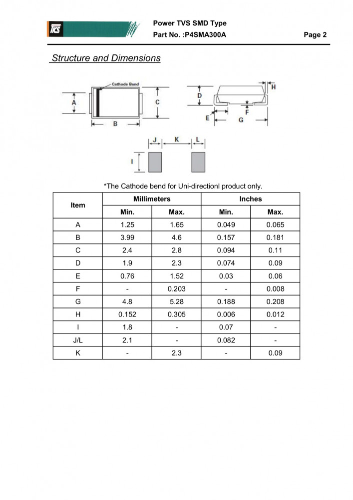 P4SMA300A datasheet page 5