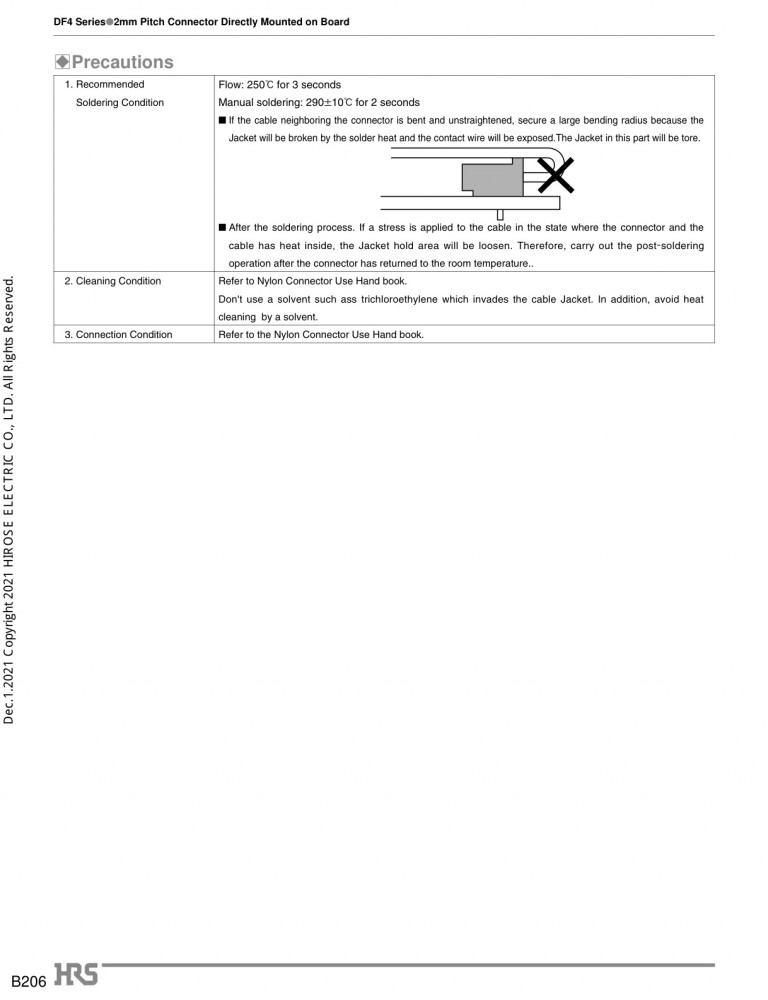HRS DF4 series datasheet page 5