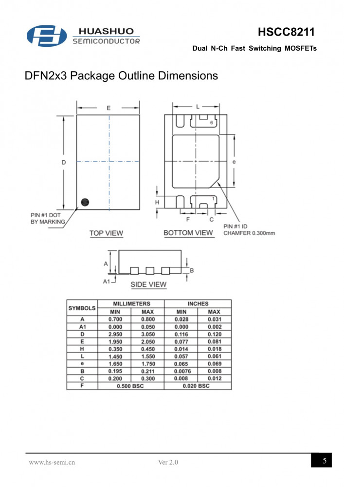 HSCC8211 datasheet page 5