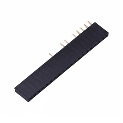 ZHOURI 2.54-2*25 Female Socket Header Receptacle Chip