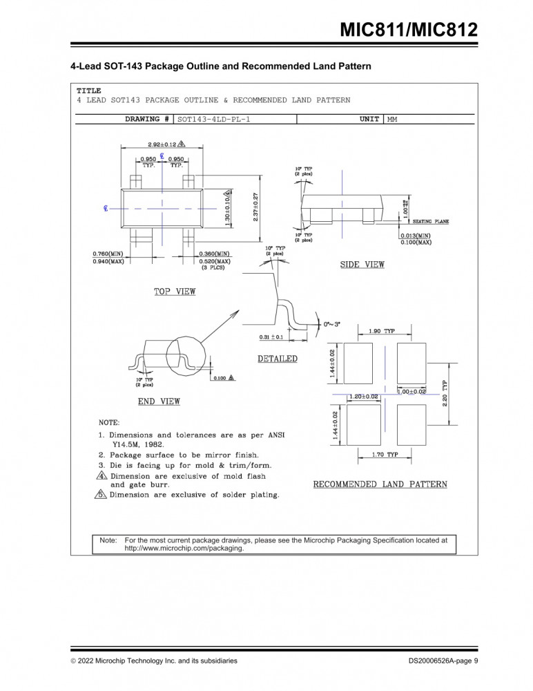 MIC811 technical document page 9