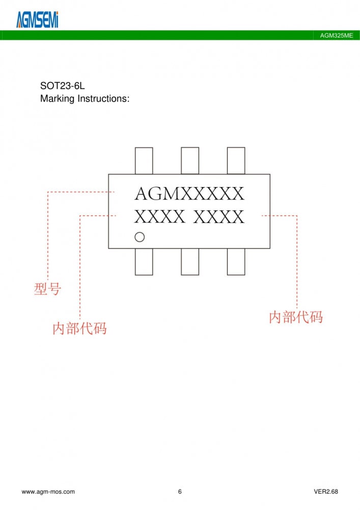 AGM325ME datasheet page 6