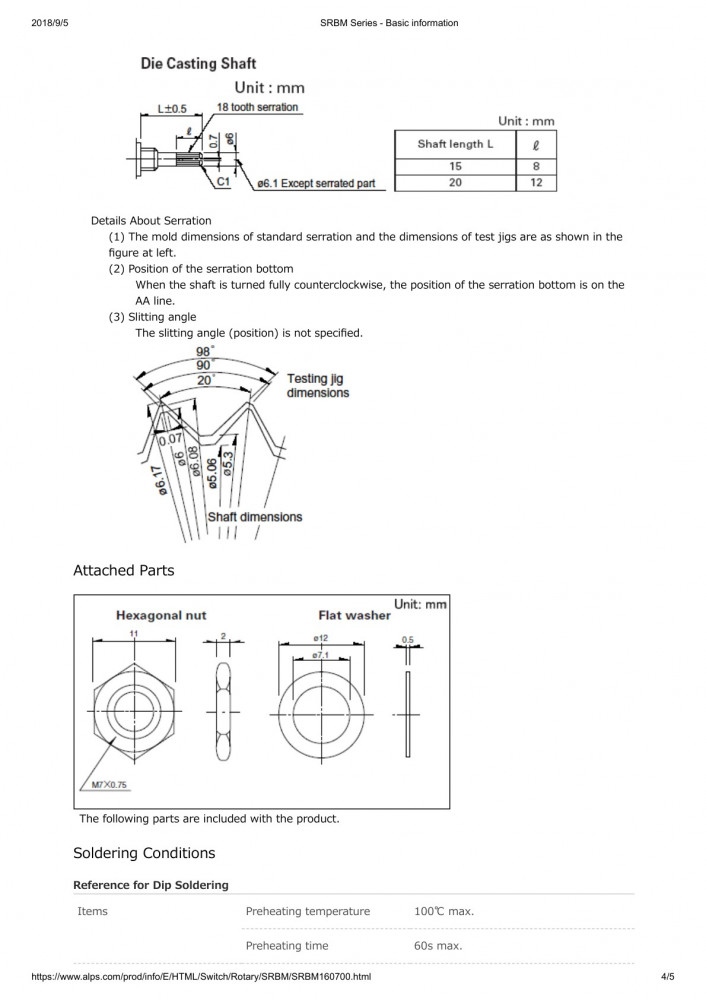 SRBM160700 technical document page 4