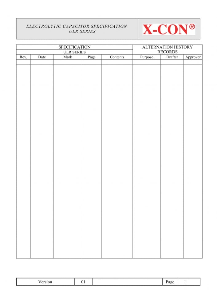 ULR specification, page 2