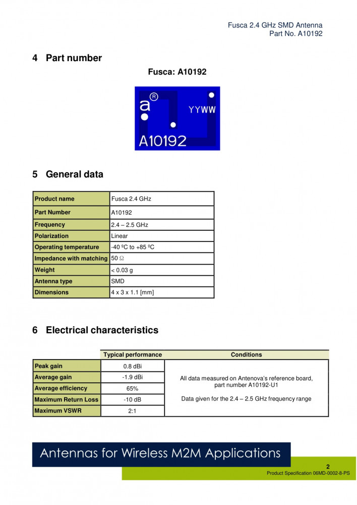 A10192 datasheet page 2