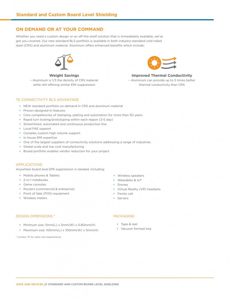 TE Connectivity BLS document page 2