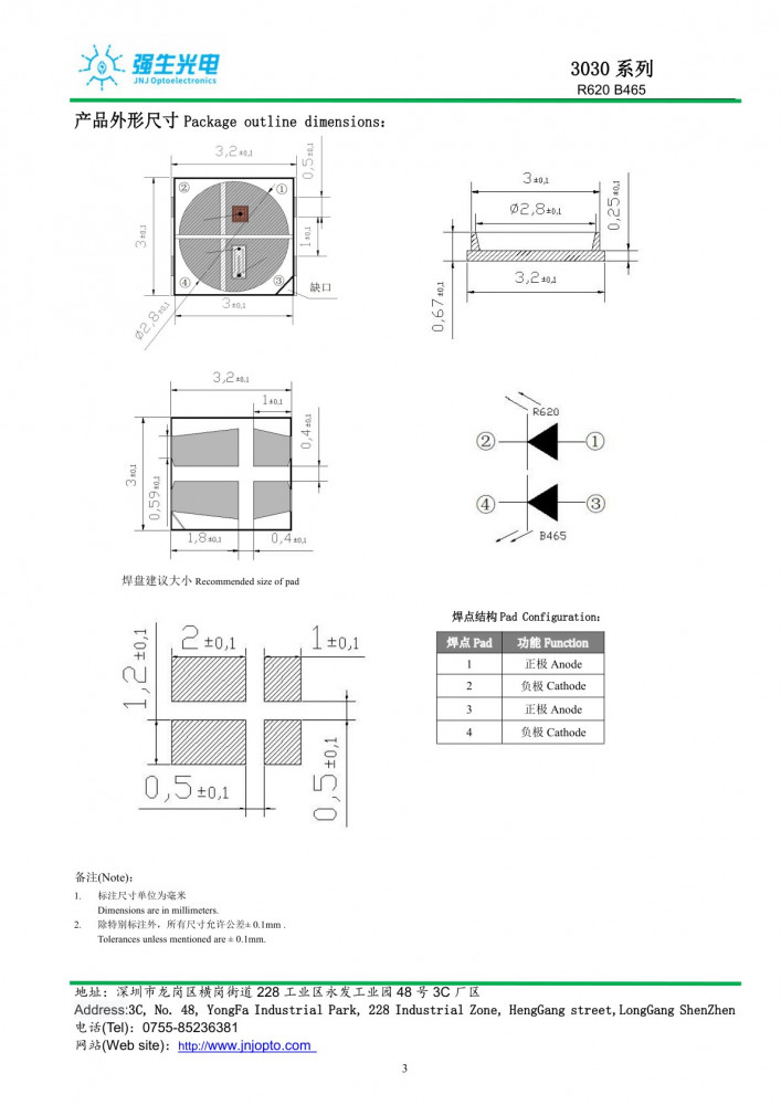 JNJ-3030SX30102341 datasheet page 3