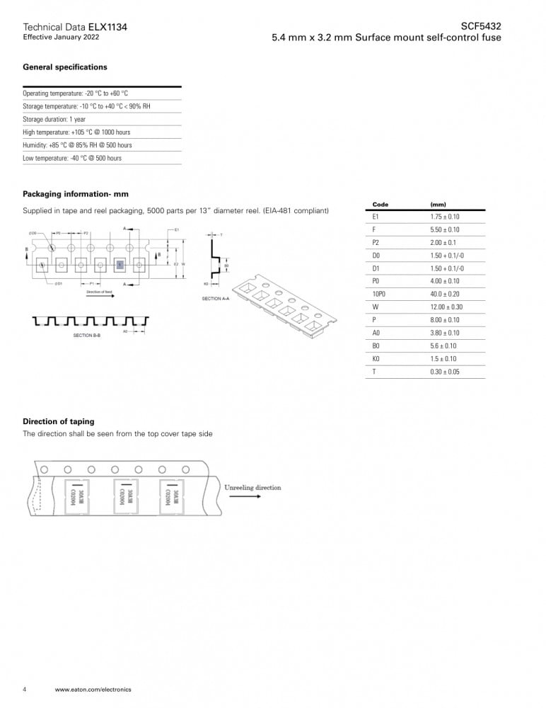 SCF5432 datasheet page 4