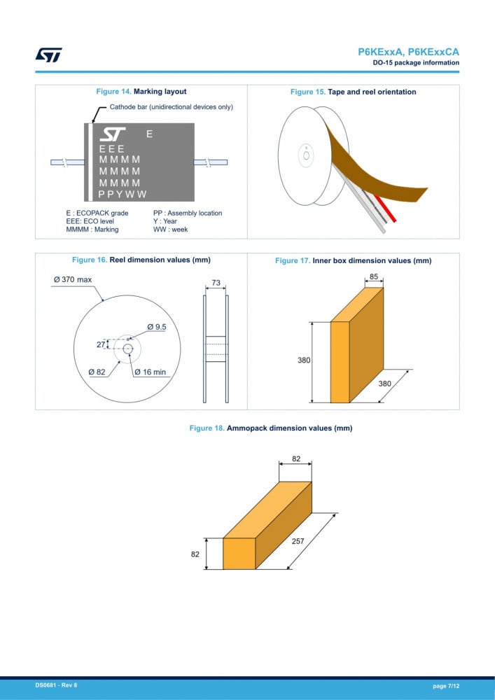 P6KE200A datasheet page 7